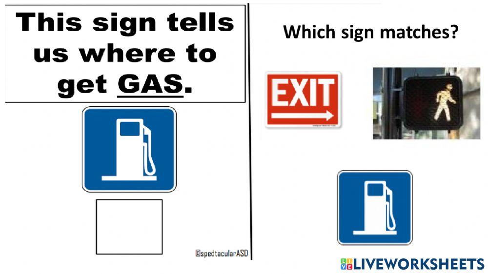 Community Signs Interactive online exercise for | Live Worksheets