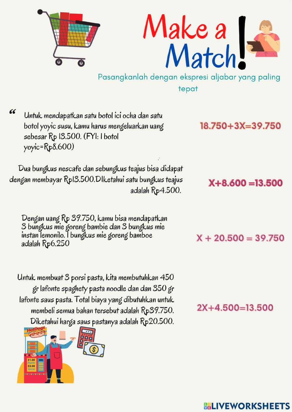 Plsv exercise | Live Worksheets