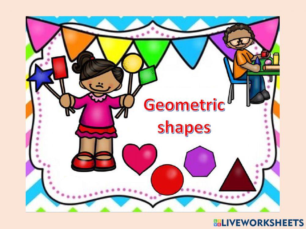 Listen and repeat: shapes worksheet | Live Worksheets