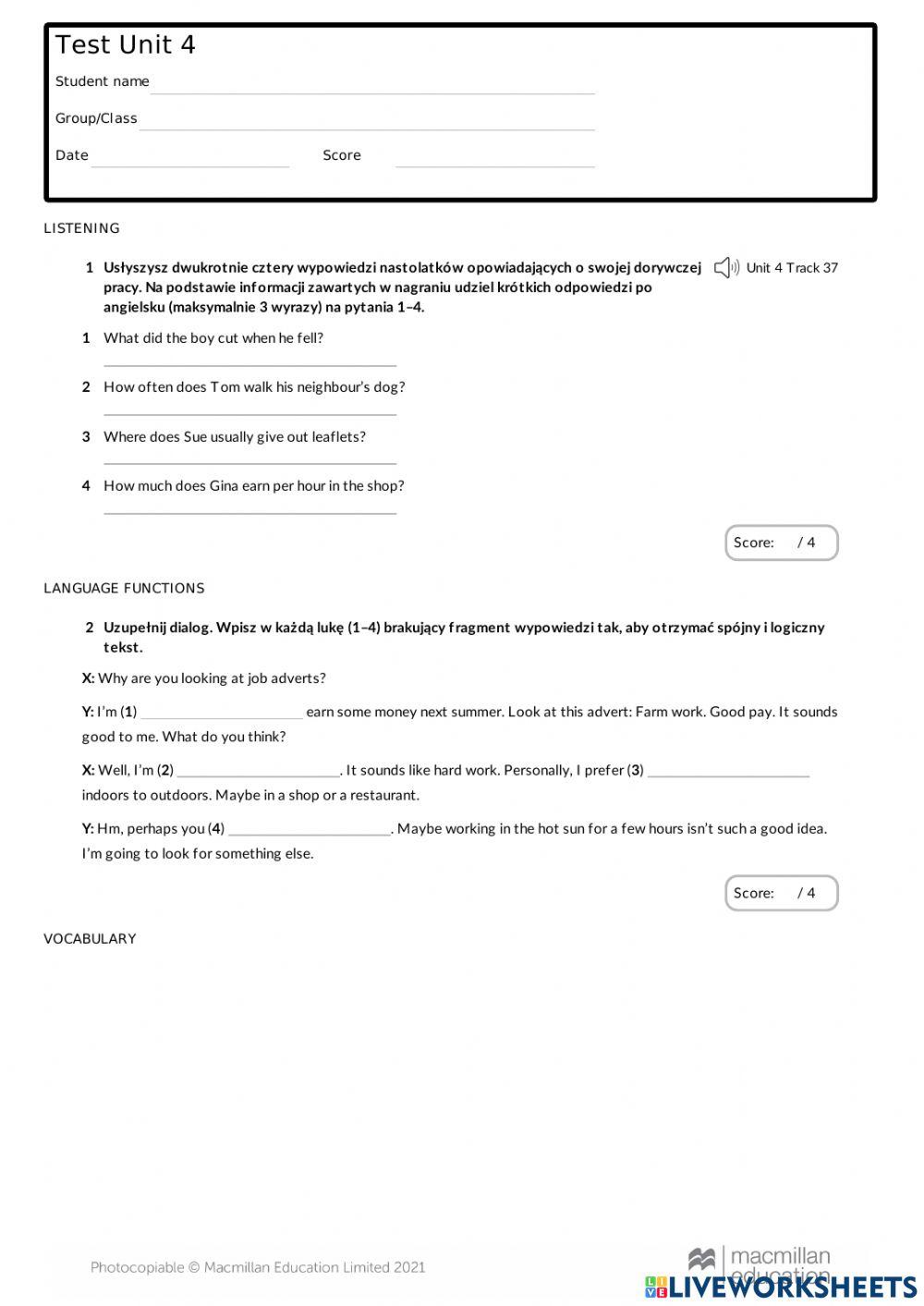 Repetytorium Ós… | Free Interactive Worksheets | 4926246