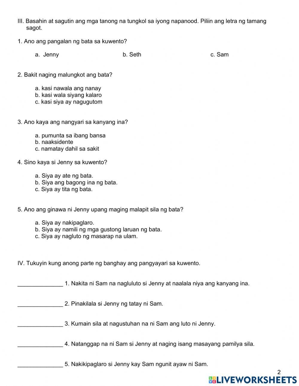 Elemento Ng Kwento Grade 4 - vrogue.co