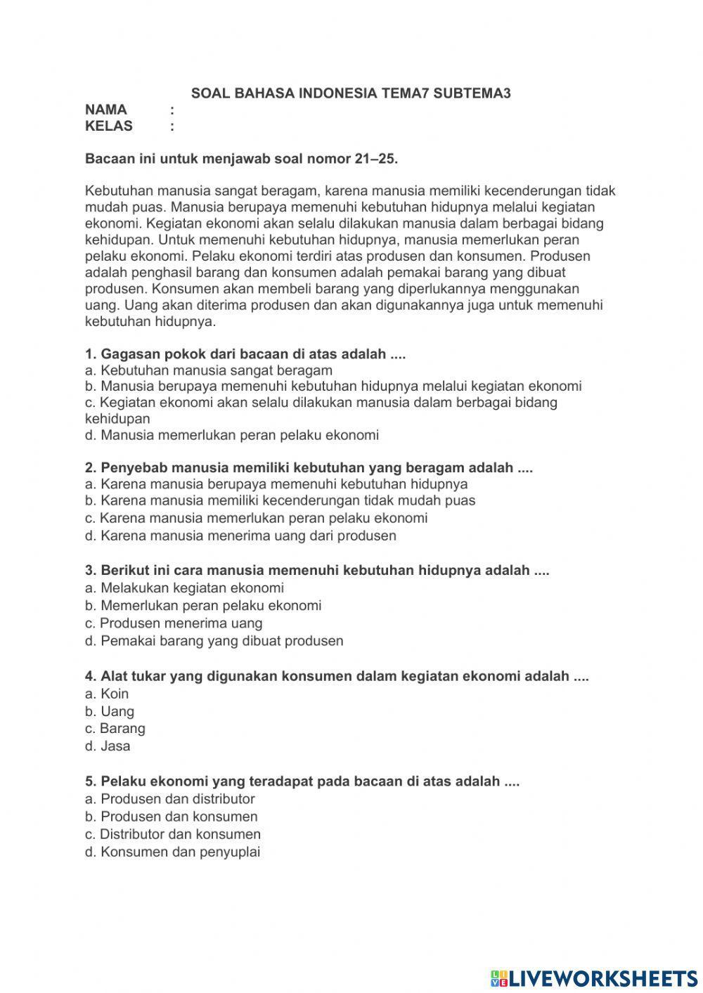 PH BIN T7 ST3 | Free Interactive Worksheets | 4829367