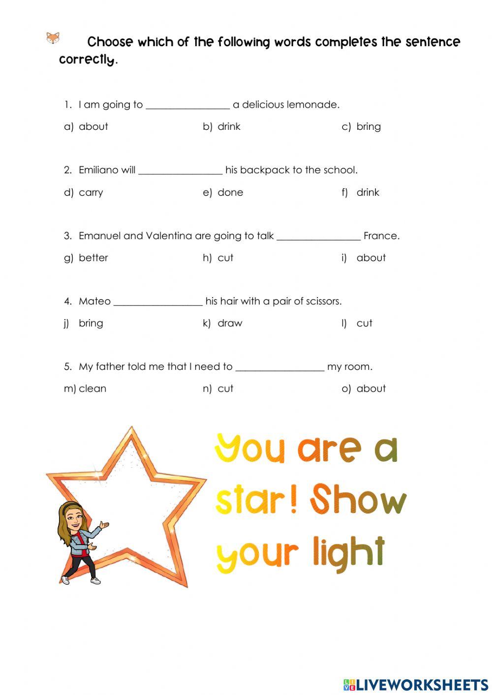 Dolch 1 | Carla Vega Arguedas | Live Worksheets