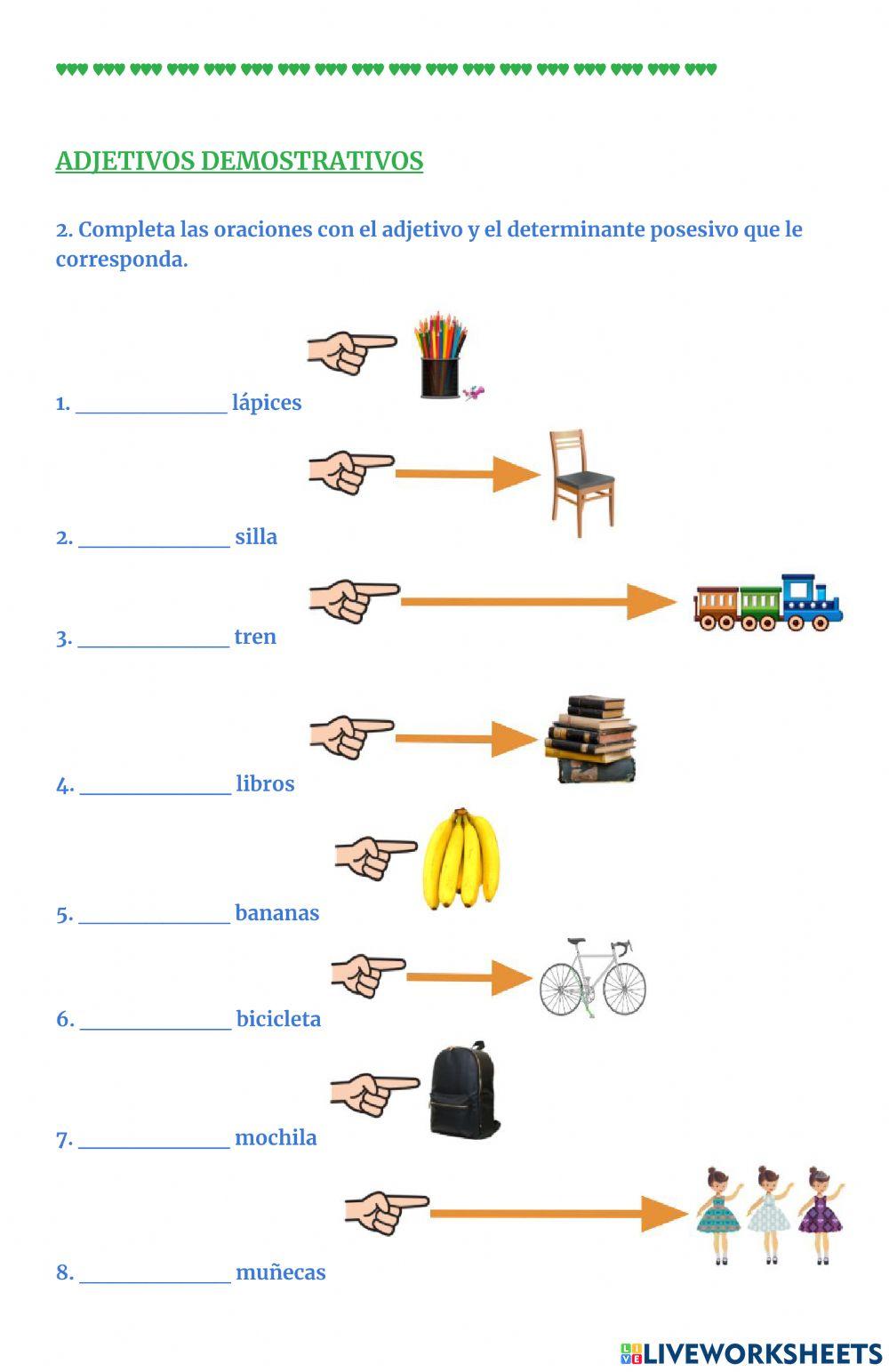 Repaso Español P3 worksheet | Live Worksheets