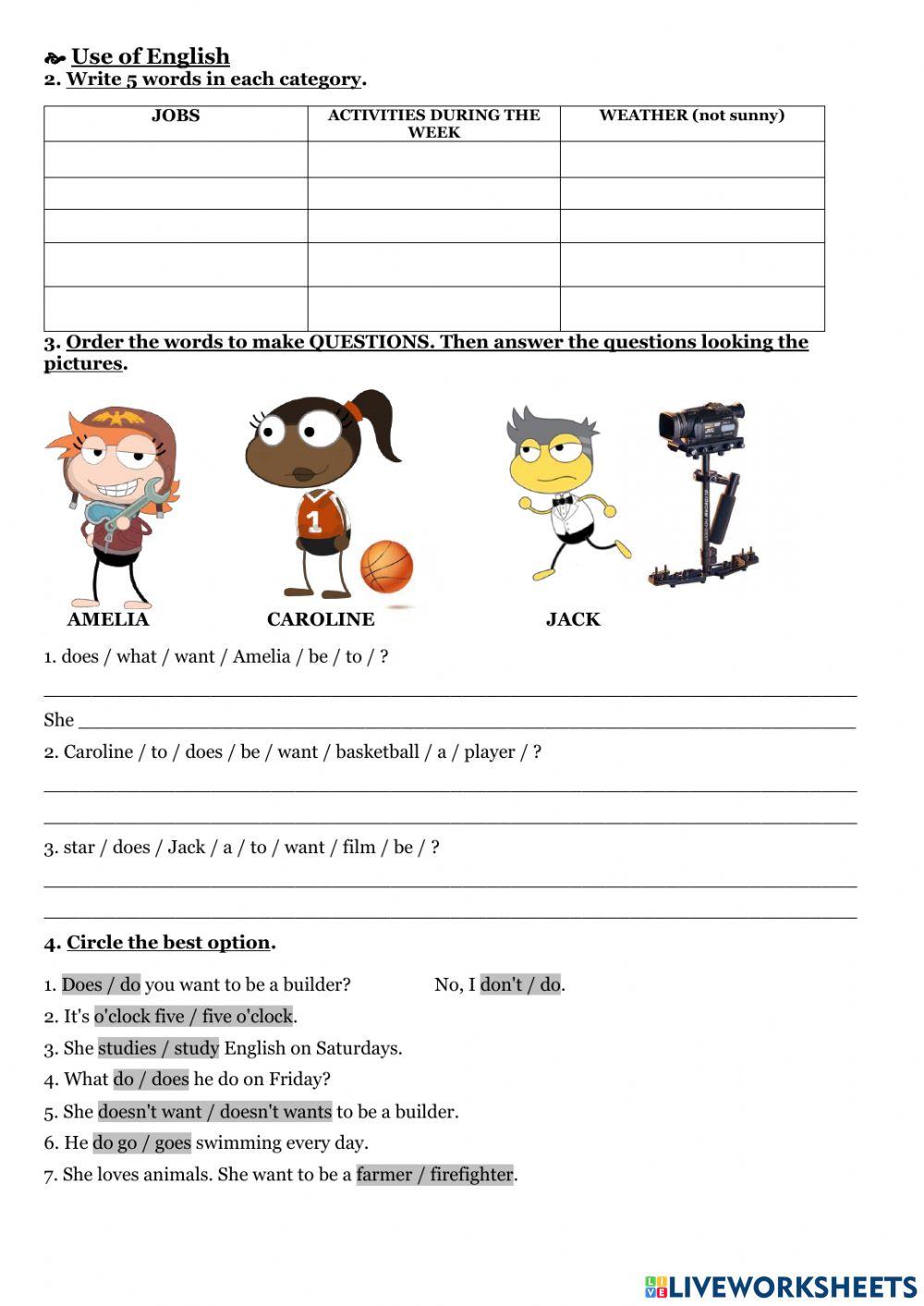 Mock 5 - Poptropica 3 worksheet | Live Worksheets