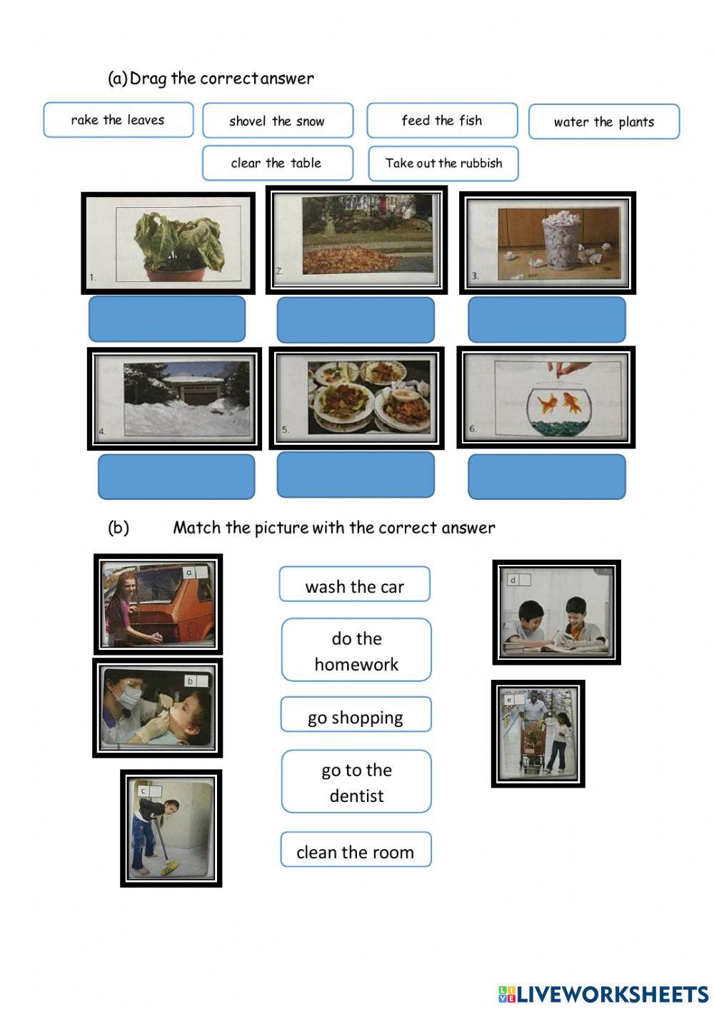 Unit 2: our world worksheet | Live Worksheets