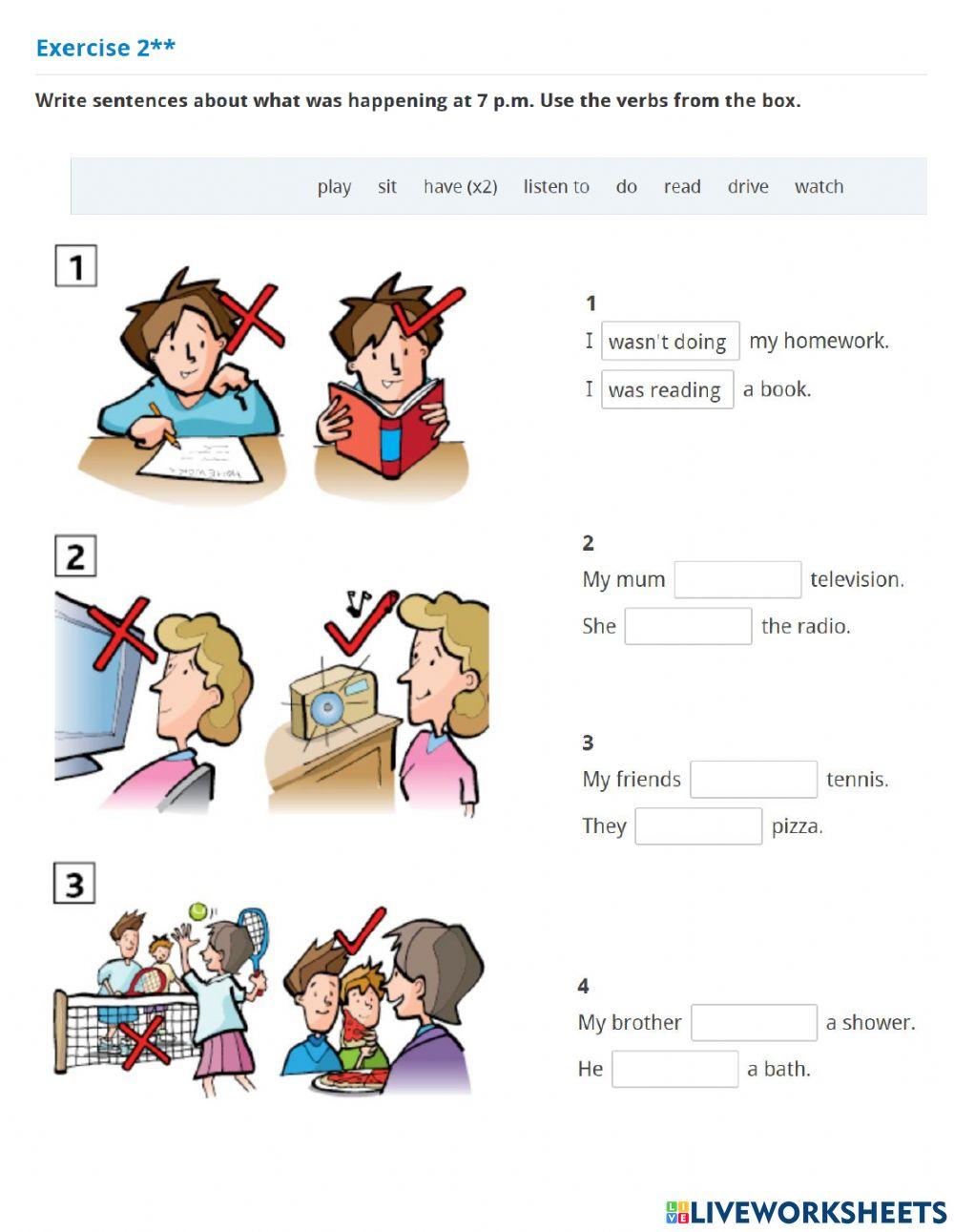 My english lab … | Free Interactive Worksheets | 6463034