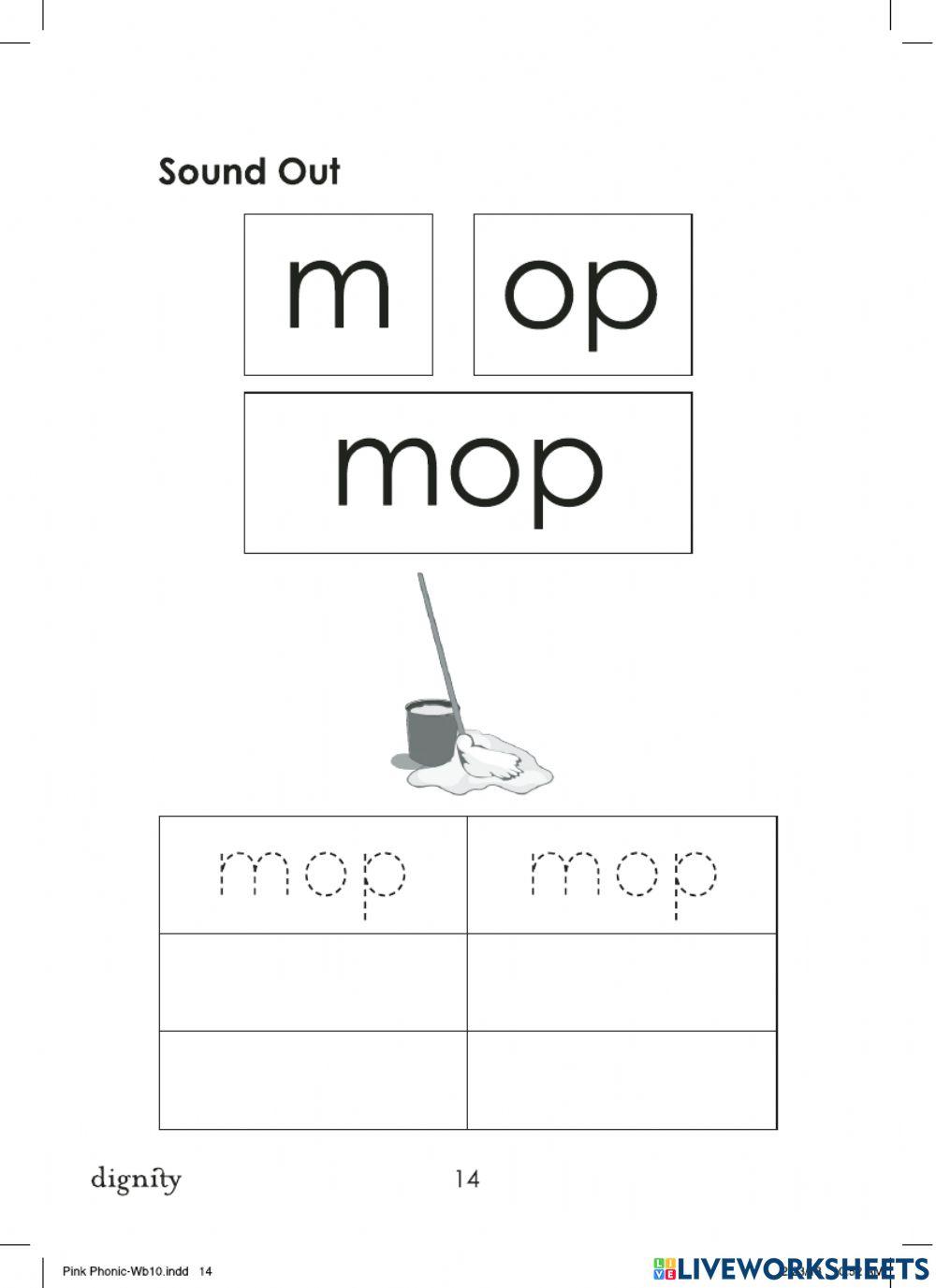 ox ot op Worksheet 3 online exercise for | Live Worksheets
