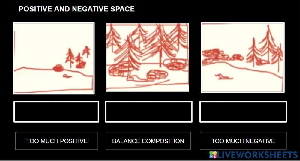 positive and negative space -grade3 | sawsanba | Live