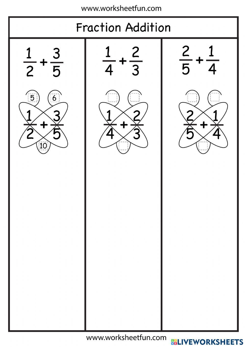 Butterfly method | Free Interactive Worksheets | 6464394