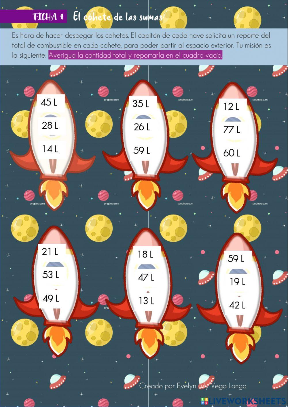 789636 | FICHA DE SUMAS MATE | Evelyn_1203