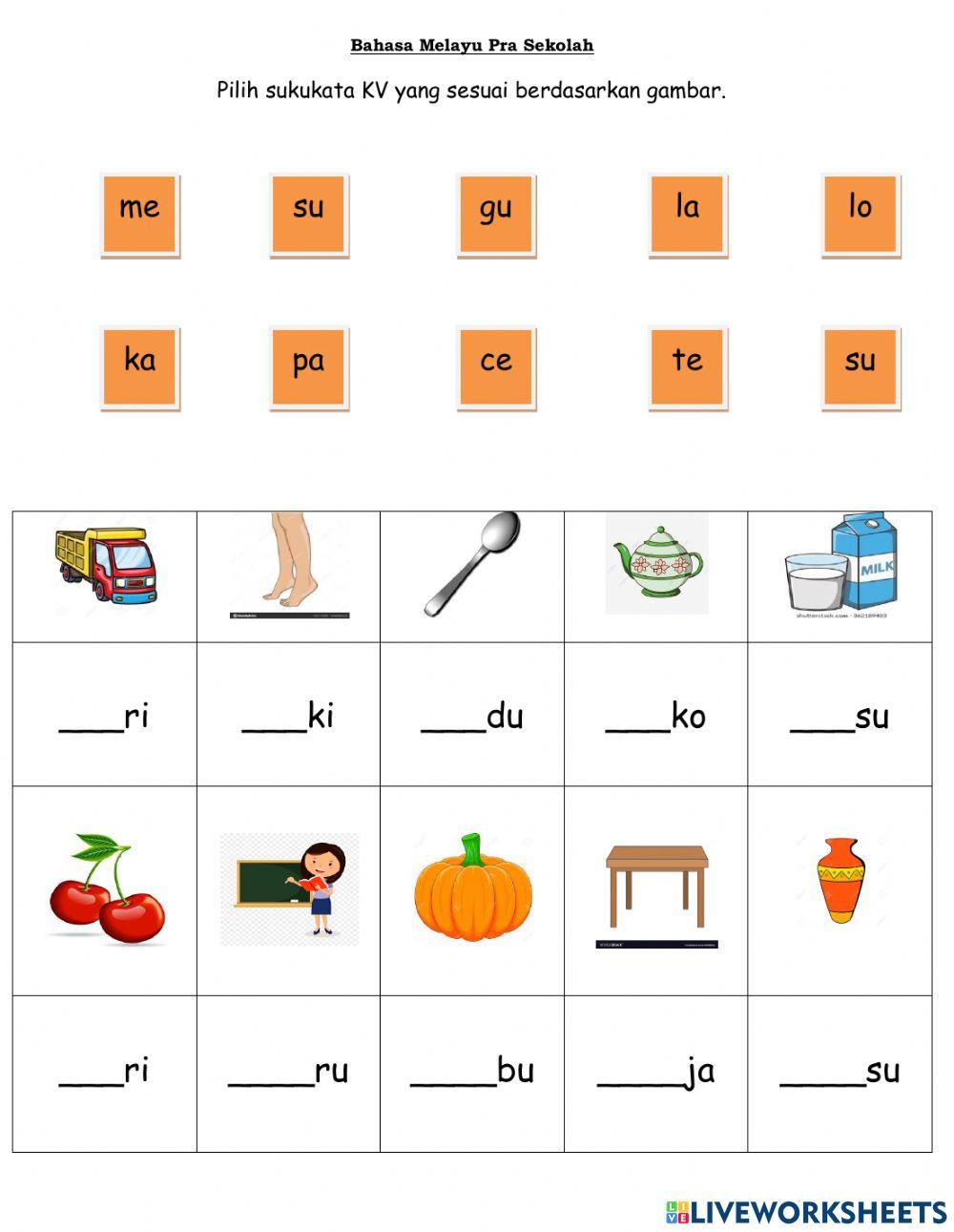 790431 | Bahasa malaysia | Janetty | LiveWorksheets