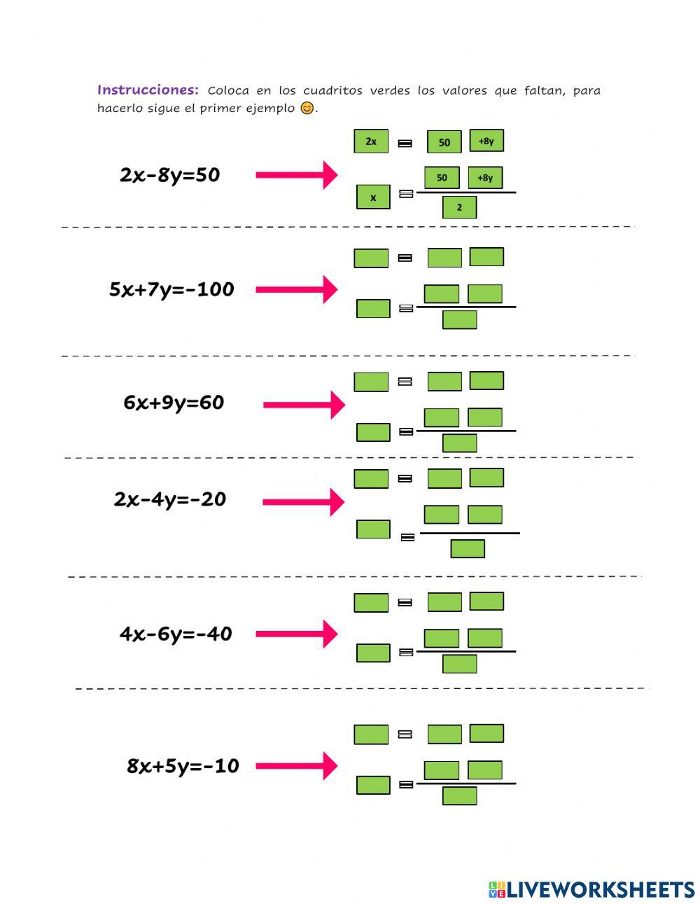 Act. 1 2F worksheet | Live Worksheets