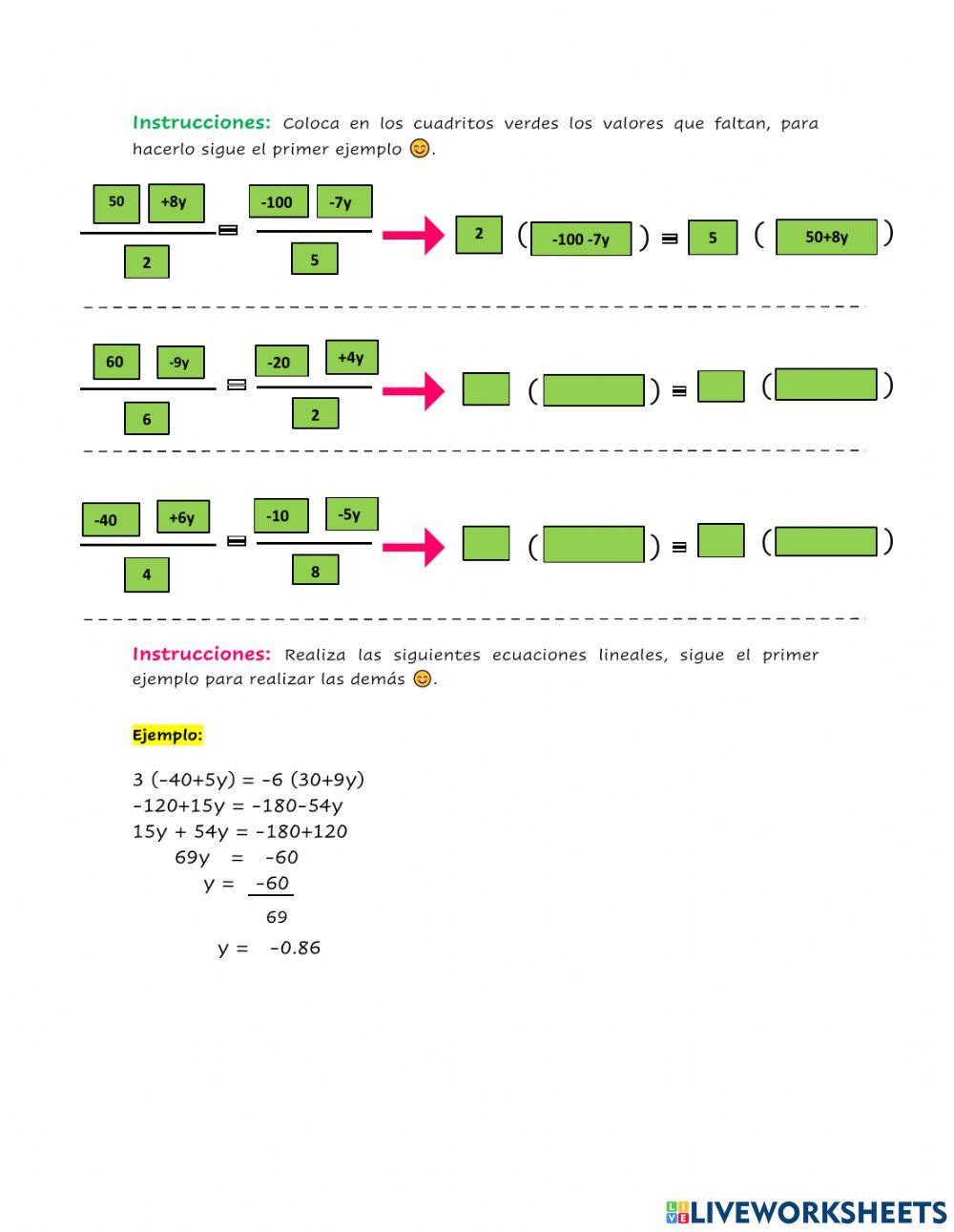 Act. 1 2F worksheet | Live Worksheets