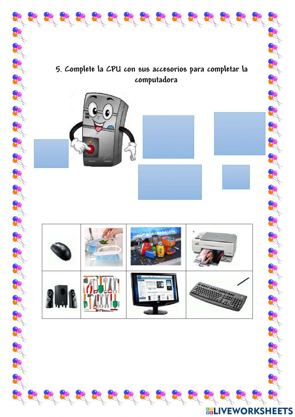 Cpu | Free Interactive Worksheets | 793194