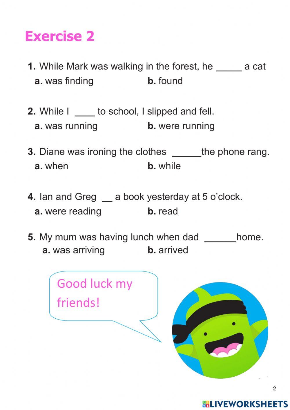 B class Grammar 2nd term worksheet | Live Worksheets