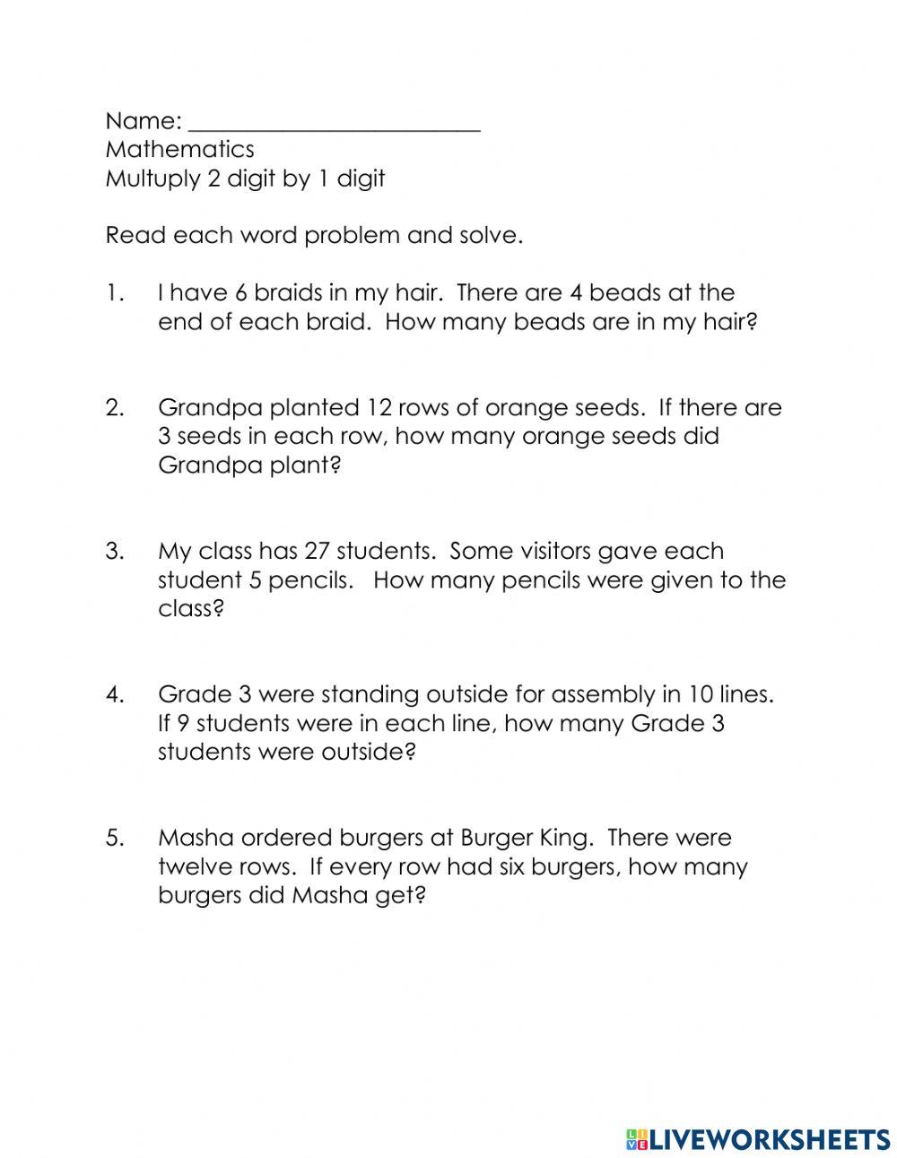 multiply-2-digit-by-1-digit-word-problems-worksheet-live-worksheets