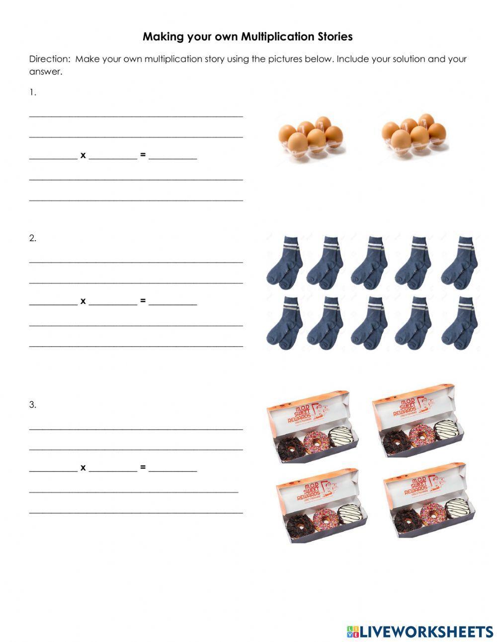 Making Multipli… | Free Interactive Worksheets | 794796