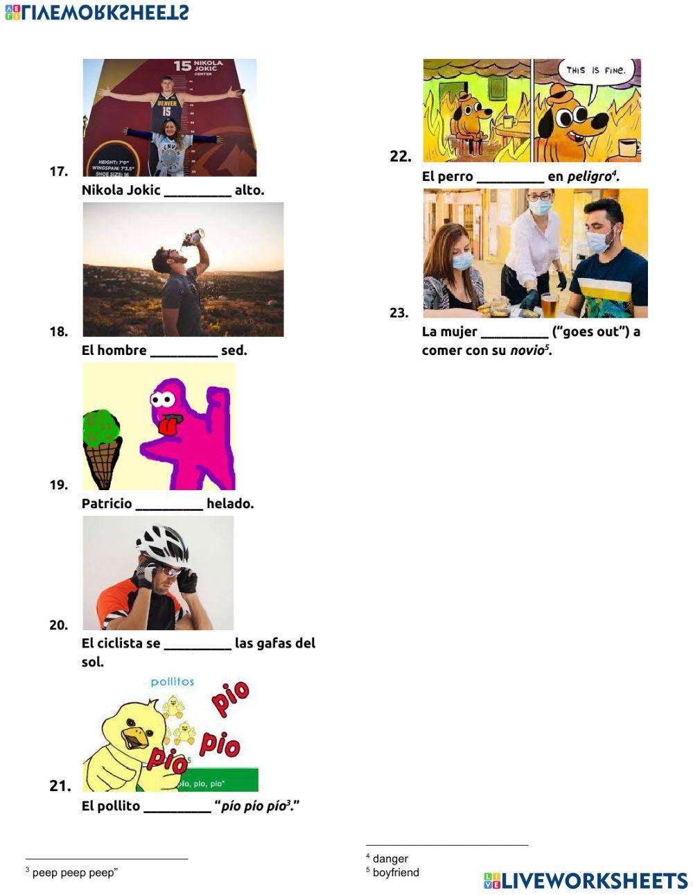 Sweet 16 worksheet | Live Worksheets