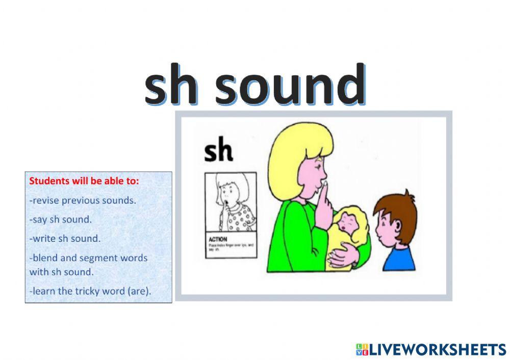 sh sound | Free Interactive Worksheets | 4850488