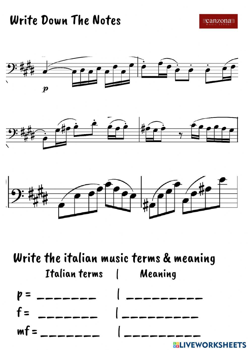 Sharp key signa… | Free Interactive Worksheets | 797583