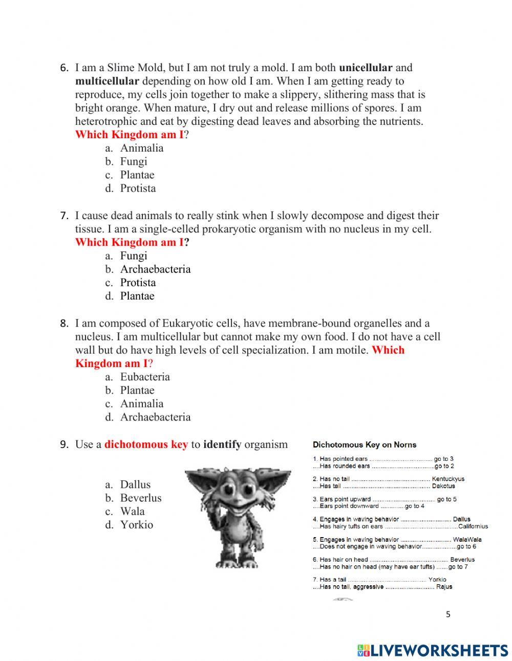 3rd Nine Week Review: Unit 7 Evolution, Unit 8 Taxonomy, and Unit 9 ...