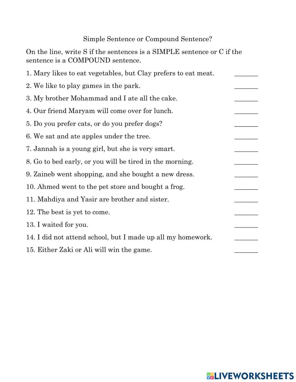 799500 | Simple or Compound? | mathisr | LiveWorksheets
