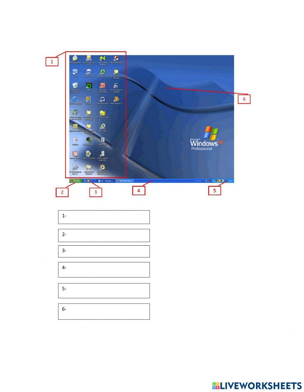 Esritorio de wi… | Free Interactive Worksheets | 799713