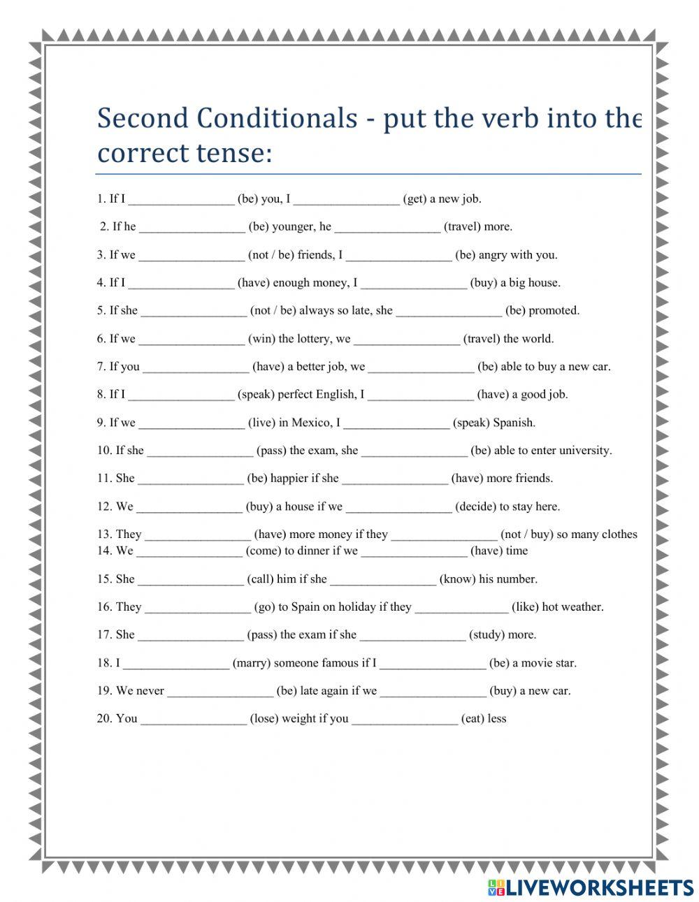 English online exercise for VII | Live Worksheets