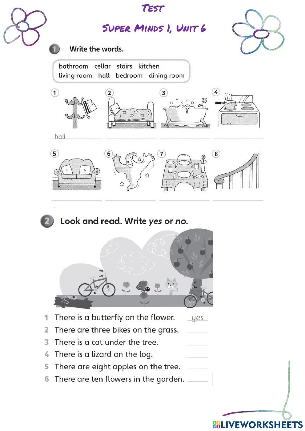 875055 | Super Minds 1, Unit 6 | KasiaPiskorek