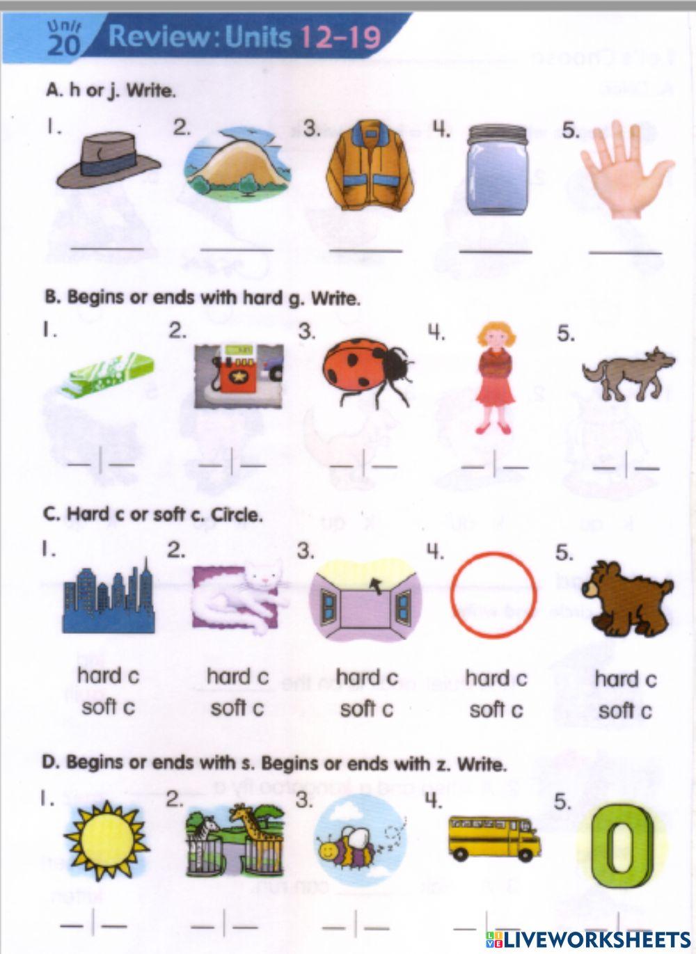 Let's Go PHONICS pg 60 worksheet | Live Worksheets