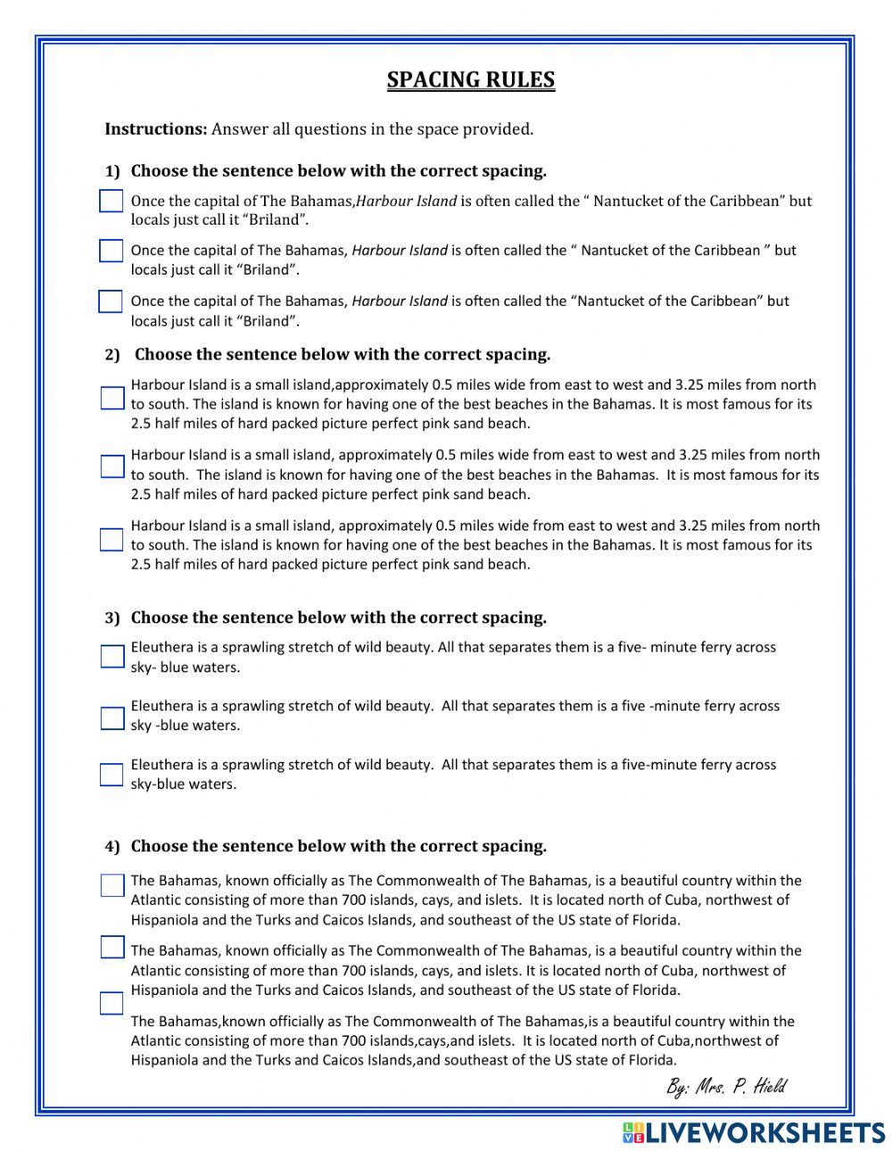 Spacing Rules 1133 | Patrilee McPhee-Hield | Live