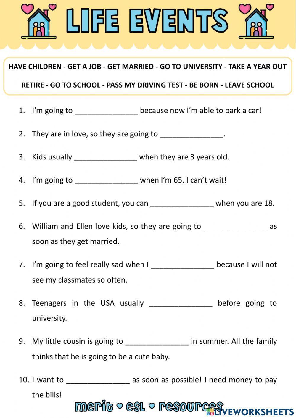 Vocabulary - Li… | Free Interactive Worksheets | 899538