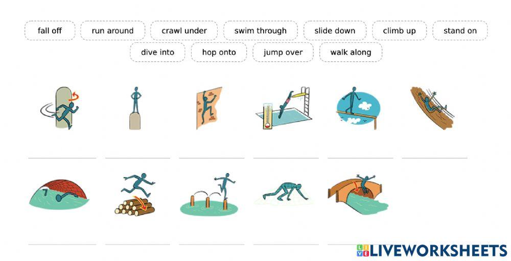 Verbs of movement online exercise for | Live Worksheets