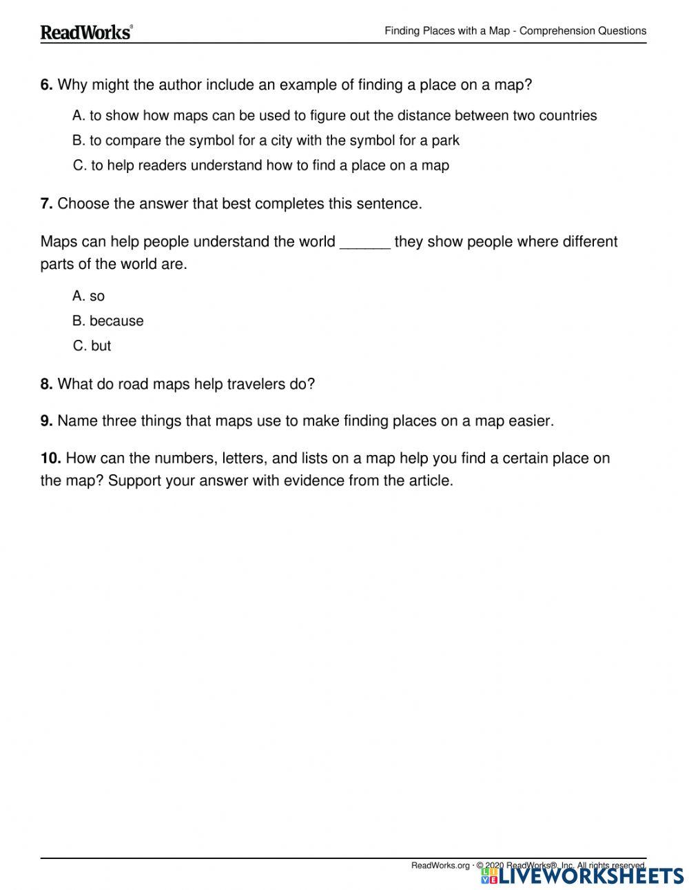 Finding Places on a Map 4948309 | houstong | Live