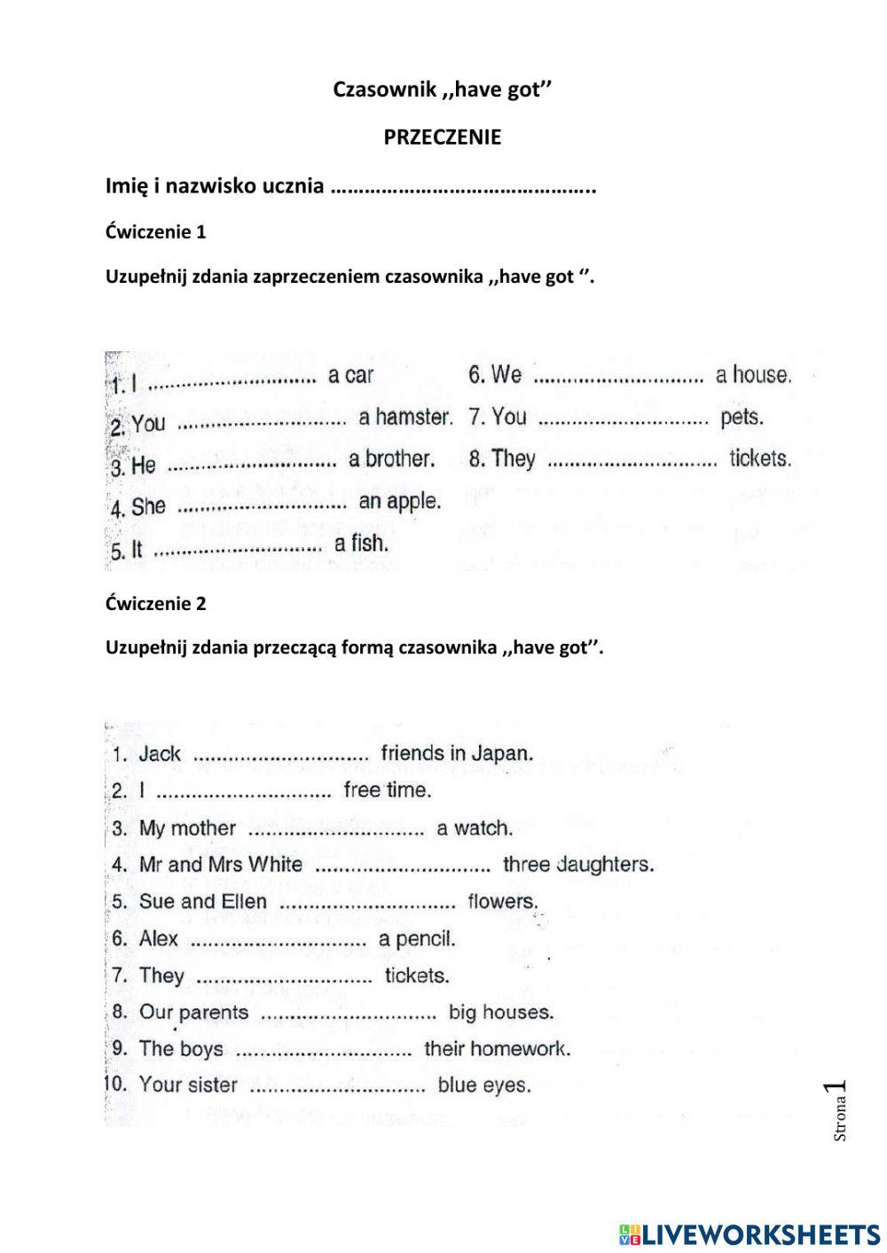 Czasownik Klasa Online Exercise For Live Worksheets, 44% OFF Czasownik Klasa Online Exercise For Live Worksheets, 44% OFF