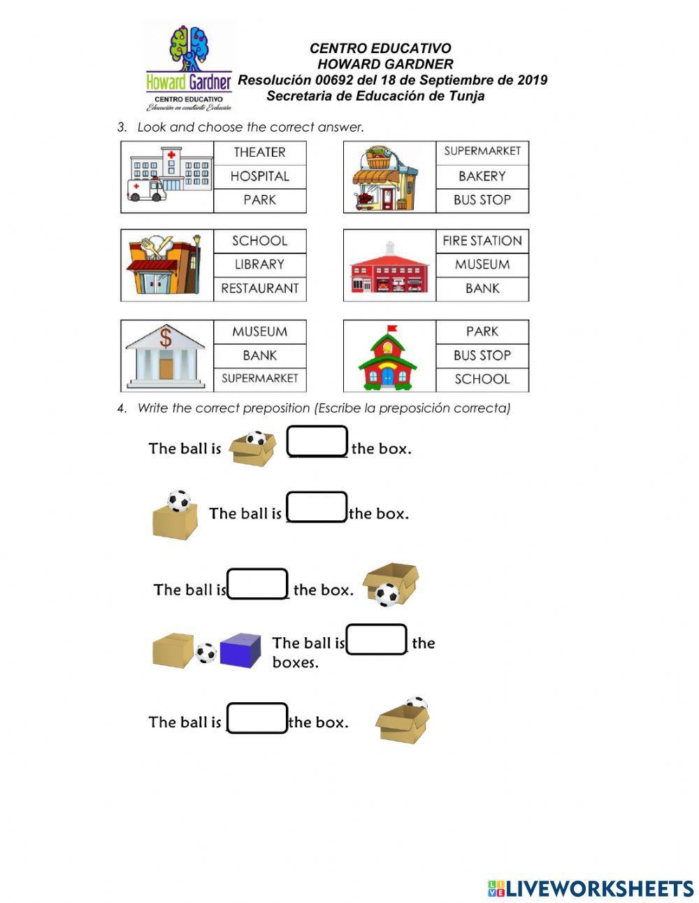 Knowledge Test 4th Grade worksheet | Live Worksheets