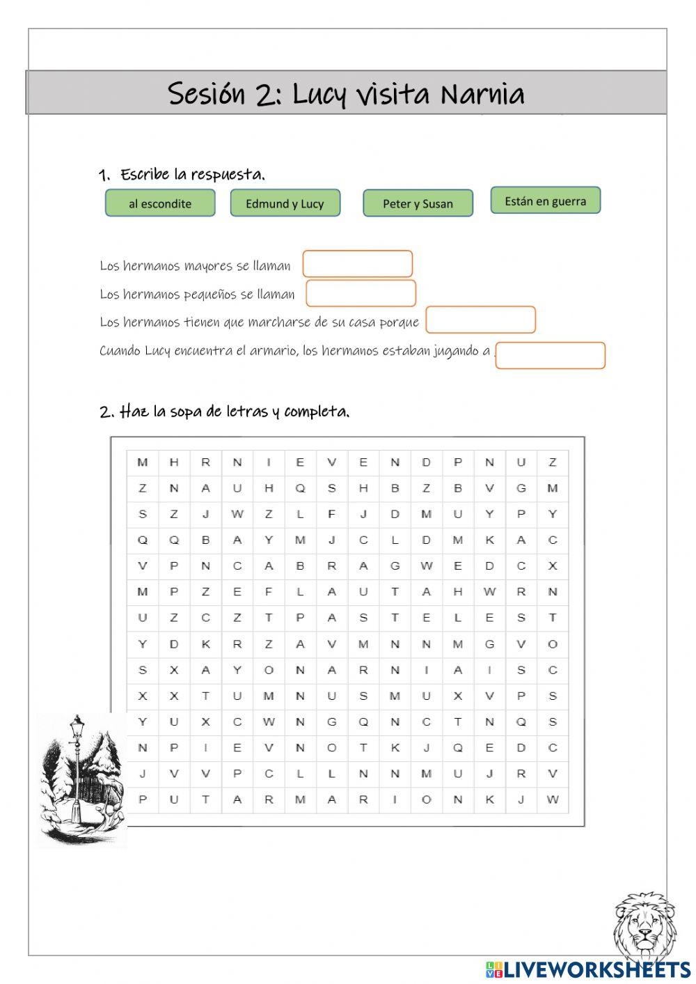 Narnia SESIÓN 1 902750 | Paula Ford Vega