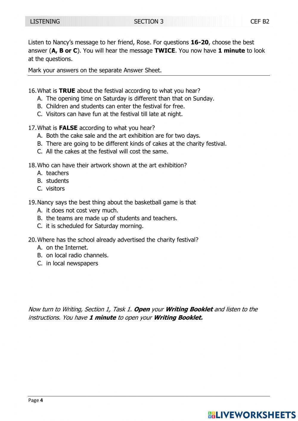 LRN B2 JANUARY … | Free Interactive Worksheets | 2181878