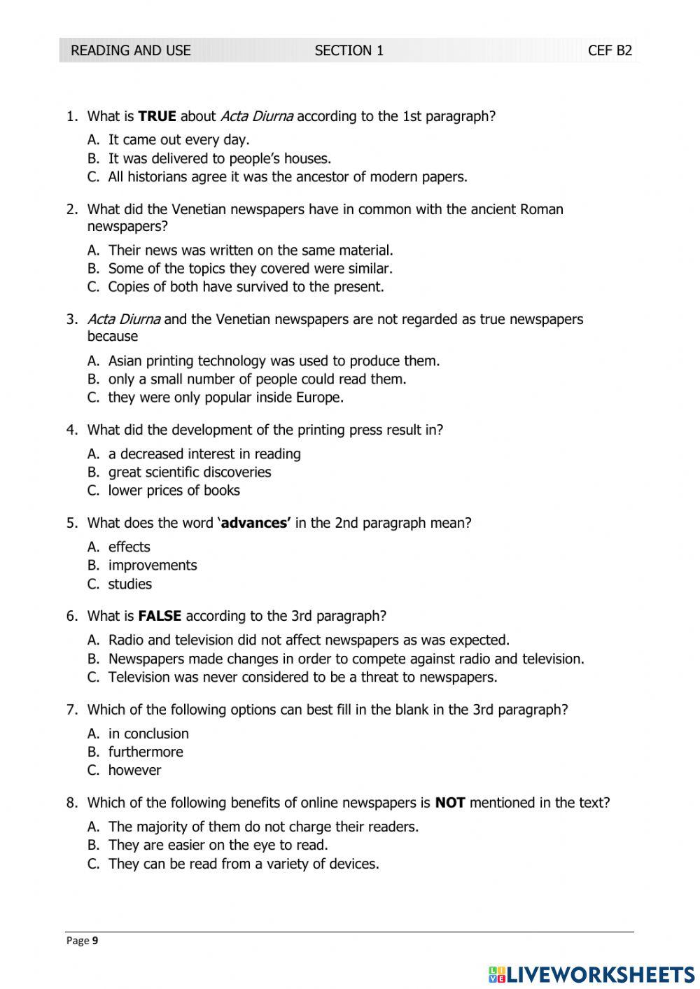 LRN B2 JANUARY … | Free Interactive Worksheets | 2181868