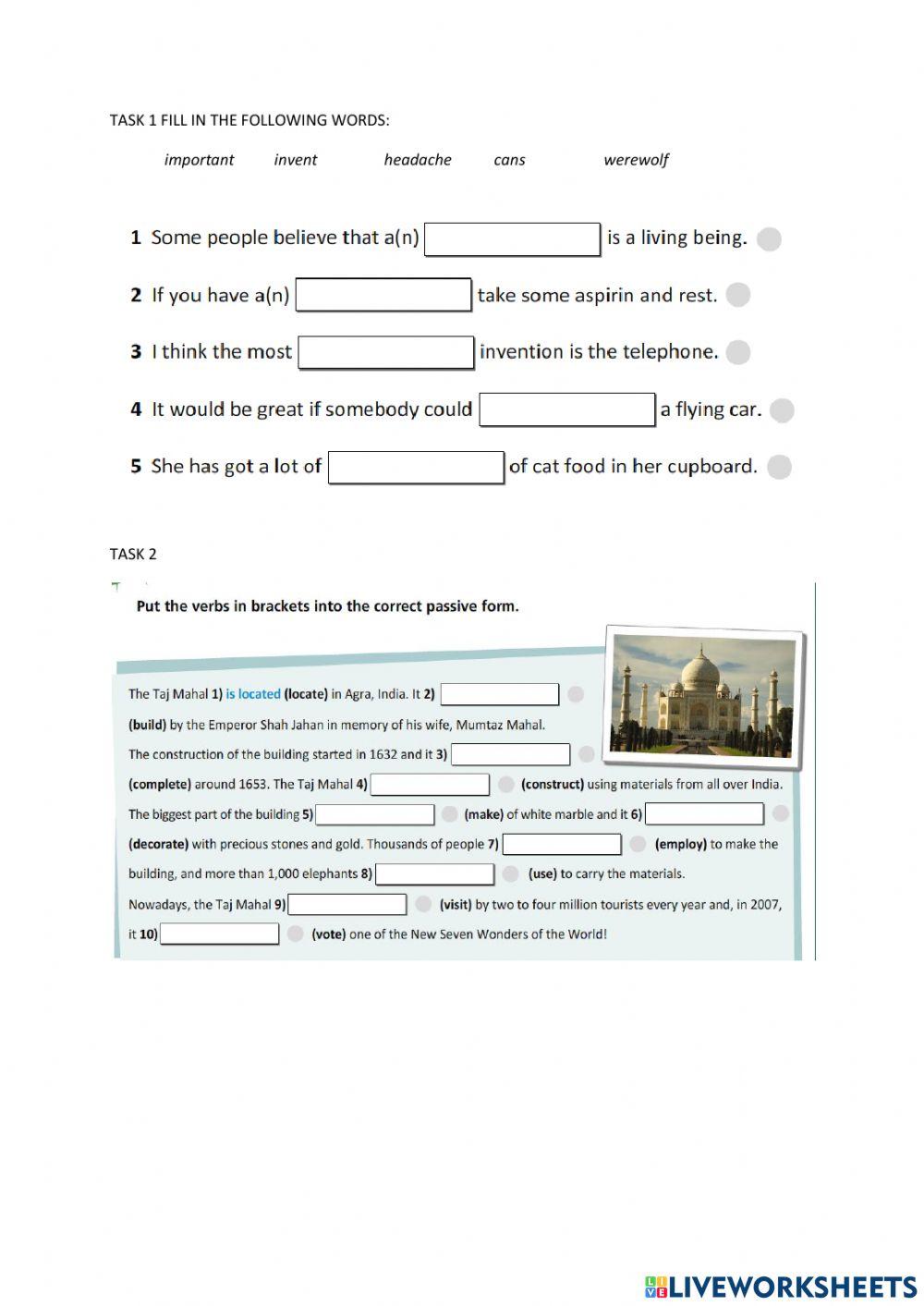 PRE-INTER C 6C | Free Interactive Worksheets | 6531376