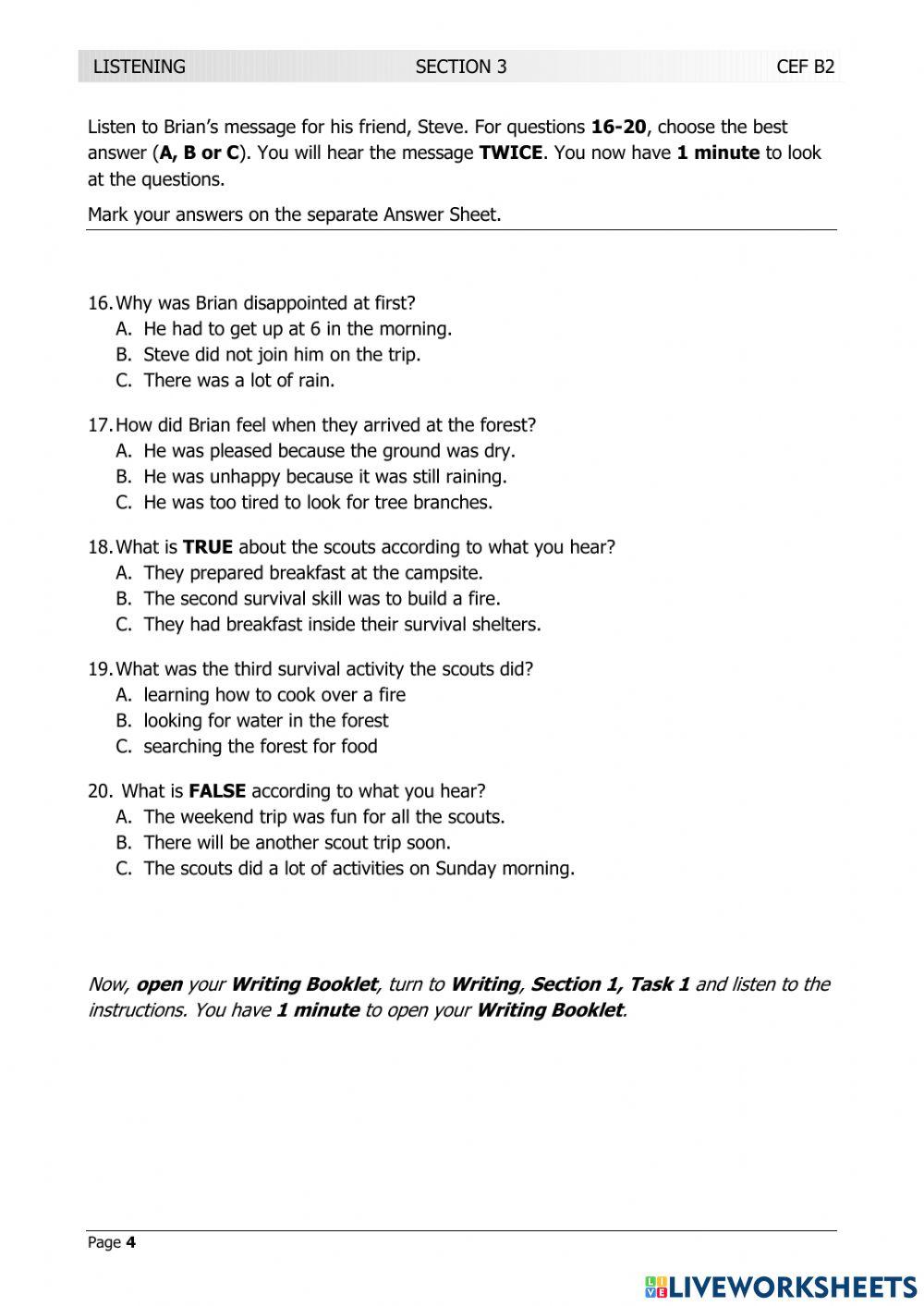 LRN B2 JANUARY … | Free Interactive Worksheets | 2181863