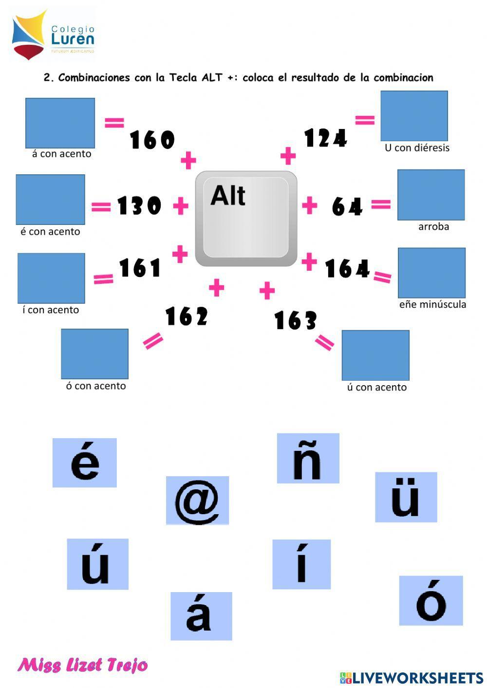904865 | Combinacionde Teclas CTRL + ALT | Lizet Trejo