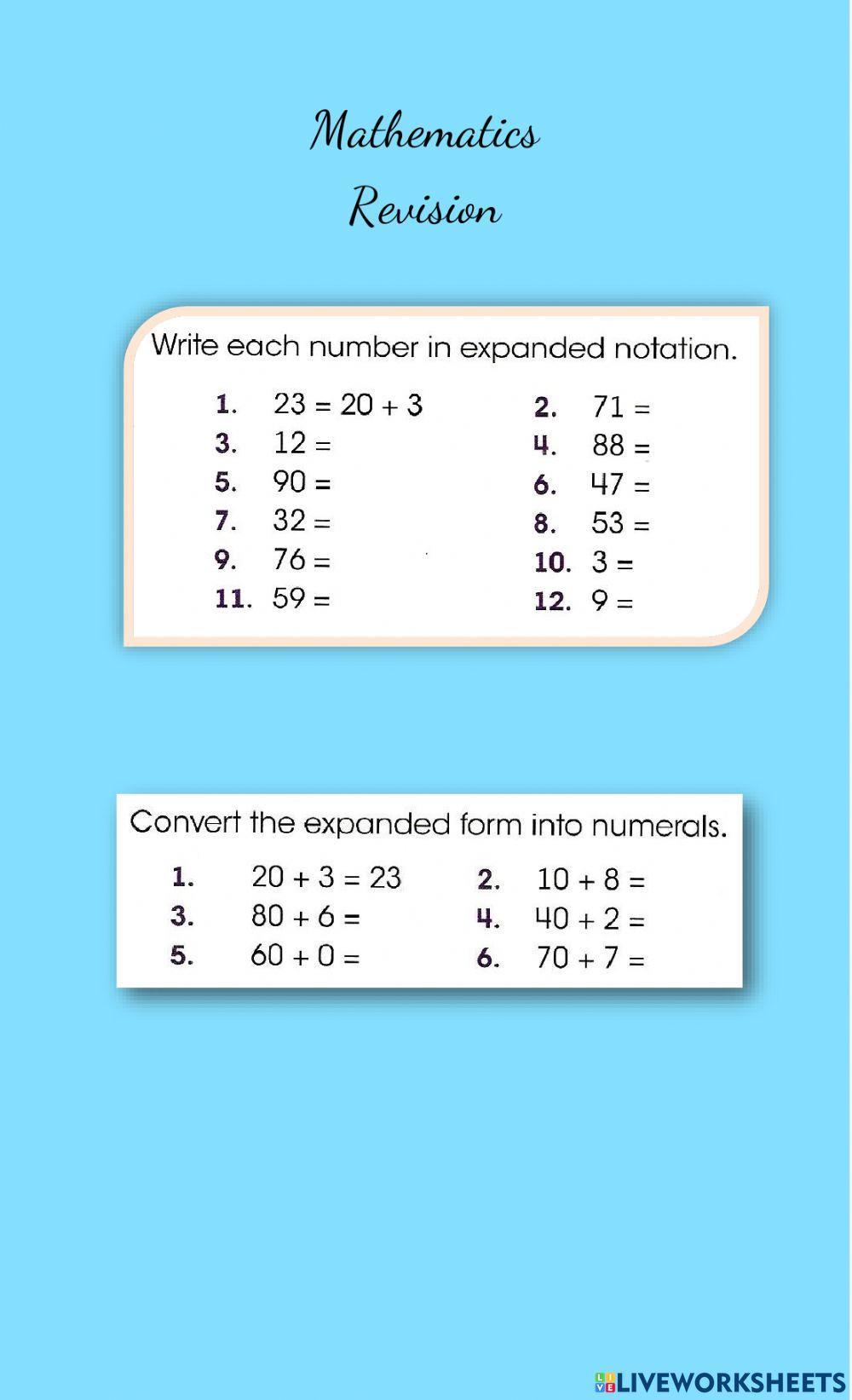 904941 | Place Value - Revision | CharisB