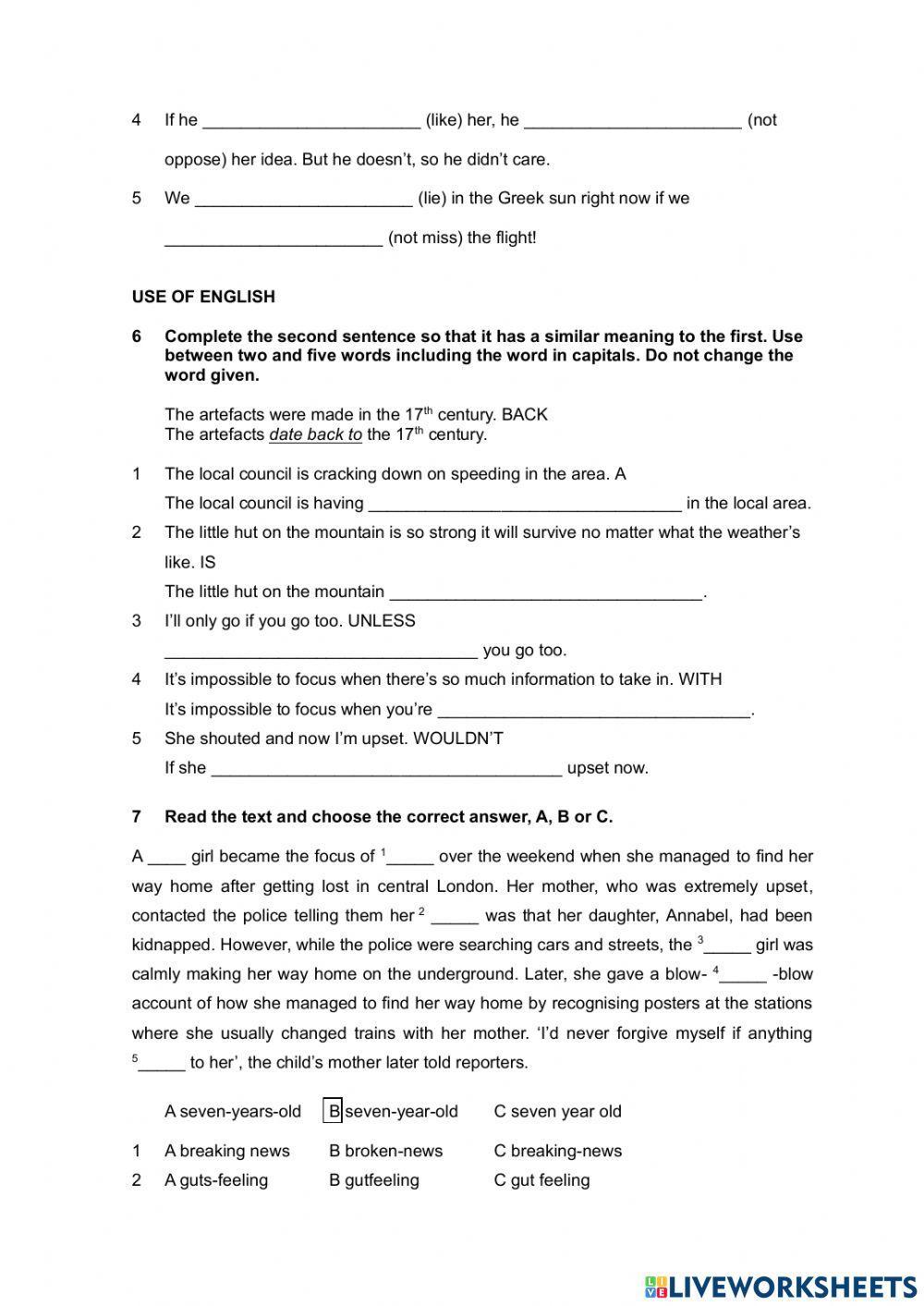 Focus Unit Test Worksheet Live Worksheets, 57% OFF Focus Unit Test Worksheet Live Worksheets, 57% OFF