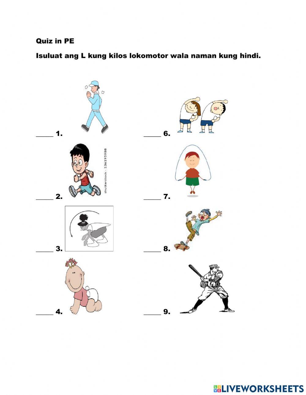 Pe Interactive Exercise Live Worksheets pe-interactive-exercise-live-worksheets
