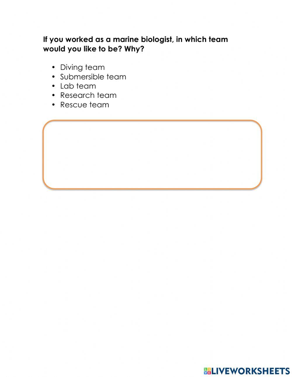 Diving worksheet | Live Worksheets