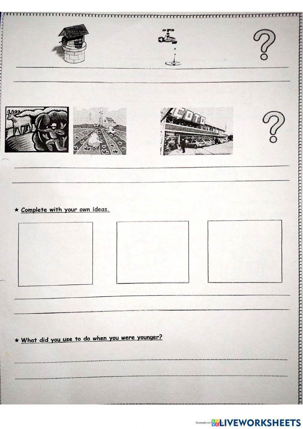 Used to worksheet for 6TH | Live Worksheets