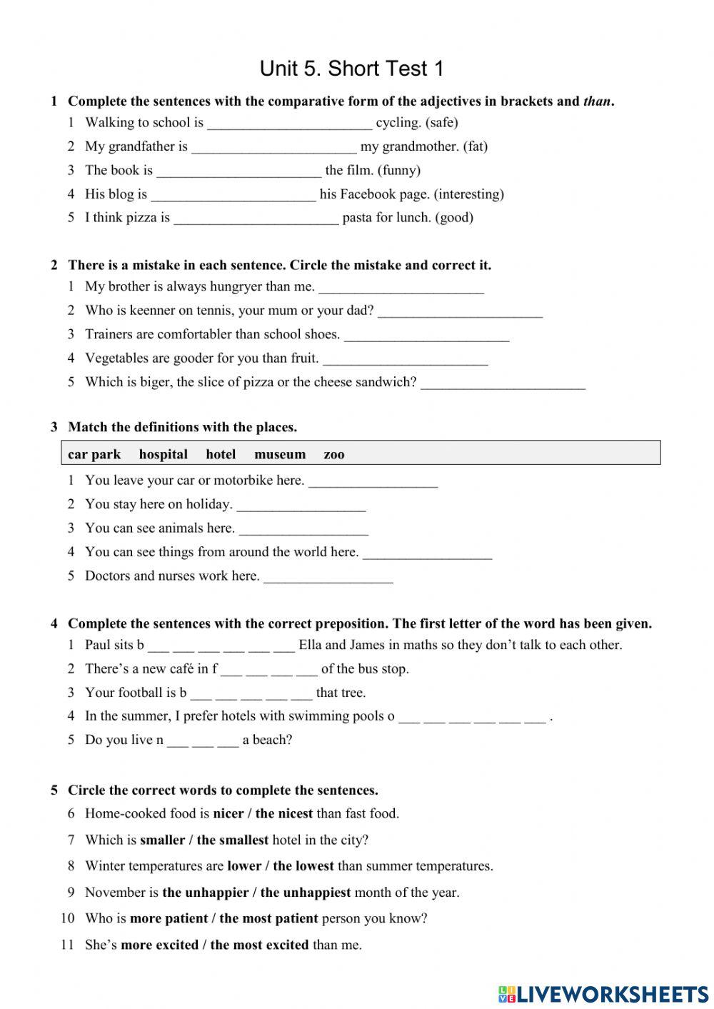 Solutions eleme… | Free Interactive Worksheets | 6536358