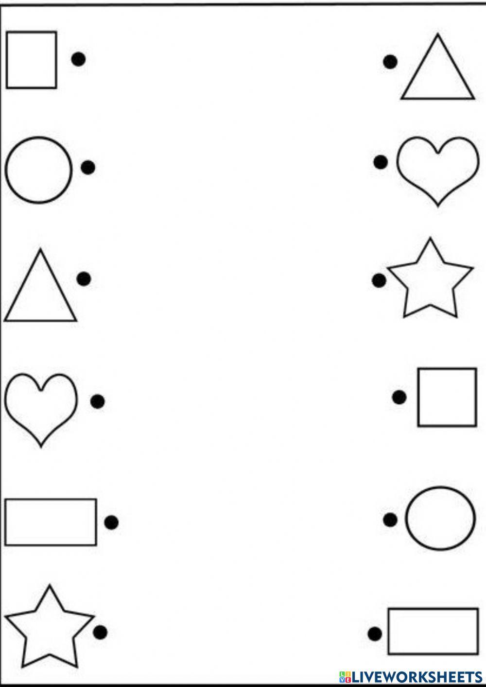 Formas matematicas worksheet | Live Worksheets